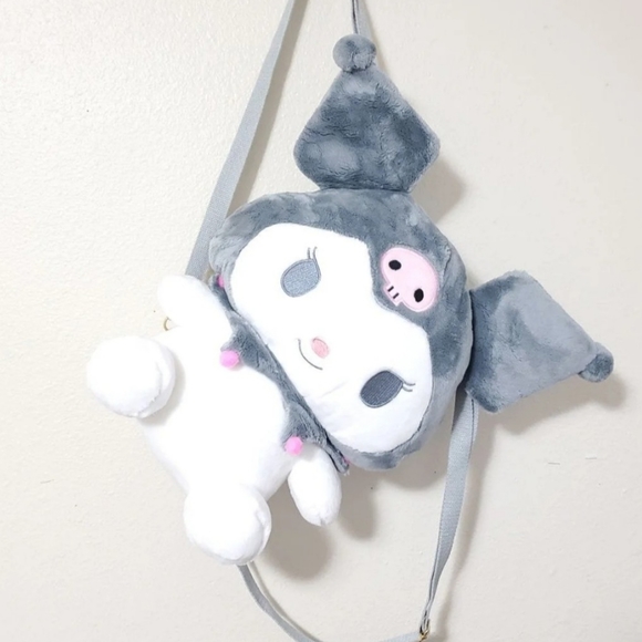Hot Topic | Bags | Kuromi Plush Backpack New Sanrio Bag | Poshmark